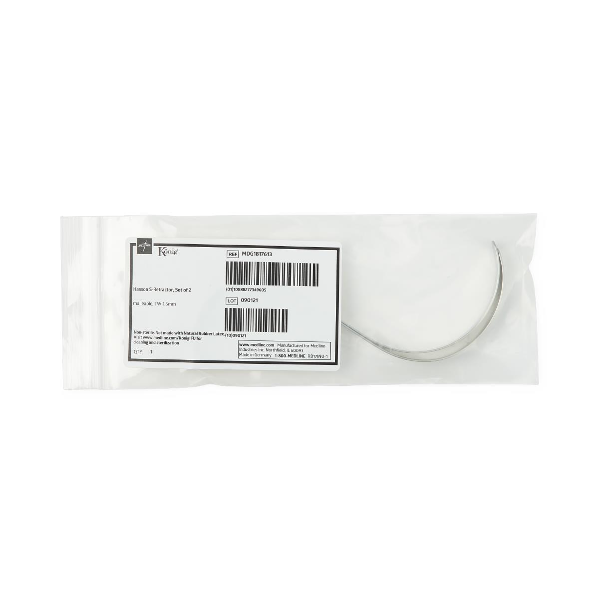 König Hasson Self-Retaining Surgical Retractor | Medline