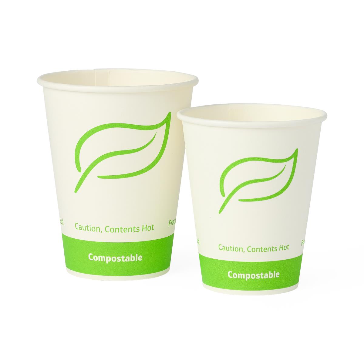 Medline Compostable Hot Drinking Paper Cups and Lids | Medline