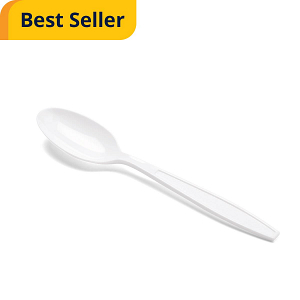 Medline Disposable White Plastic Spoons | Medline