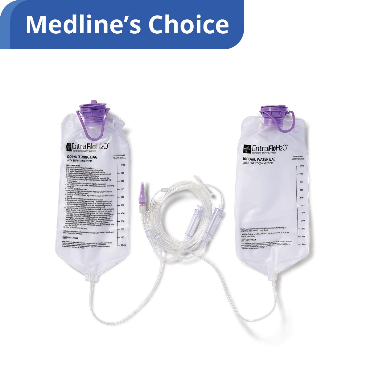EntraFlo H2O Feeding Sets | Medline