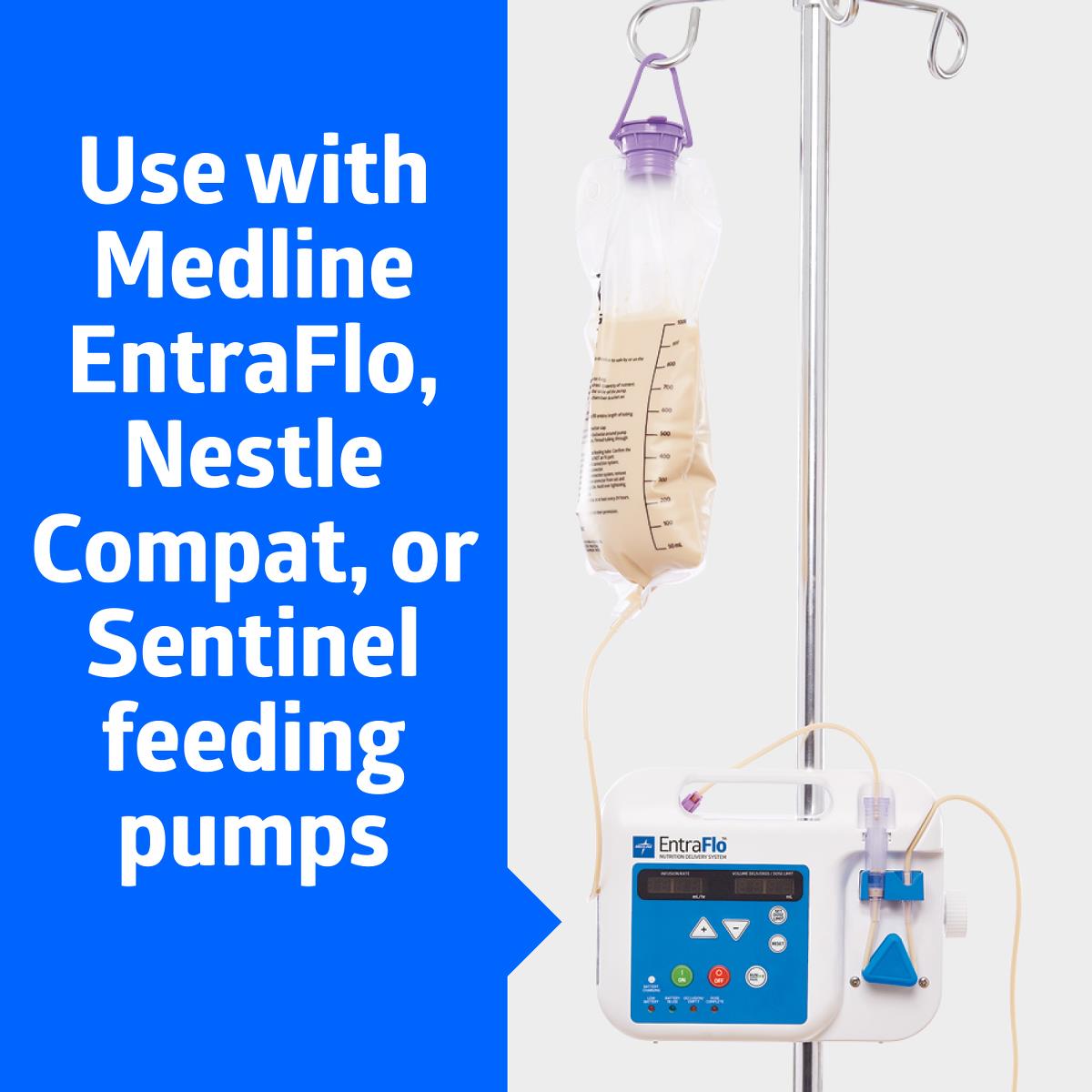 Medline EntraFlo Feeding Sets with ENFit | Medline
