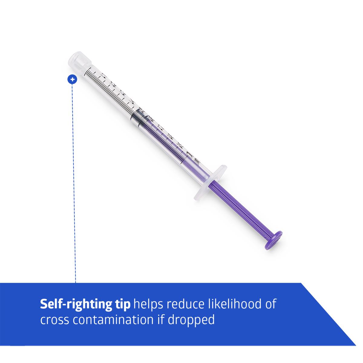 Medline Nonsterile Clear ENFit Syringes | Medline