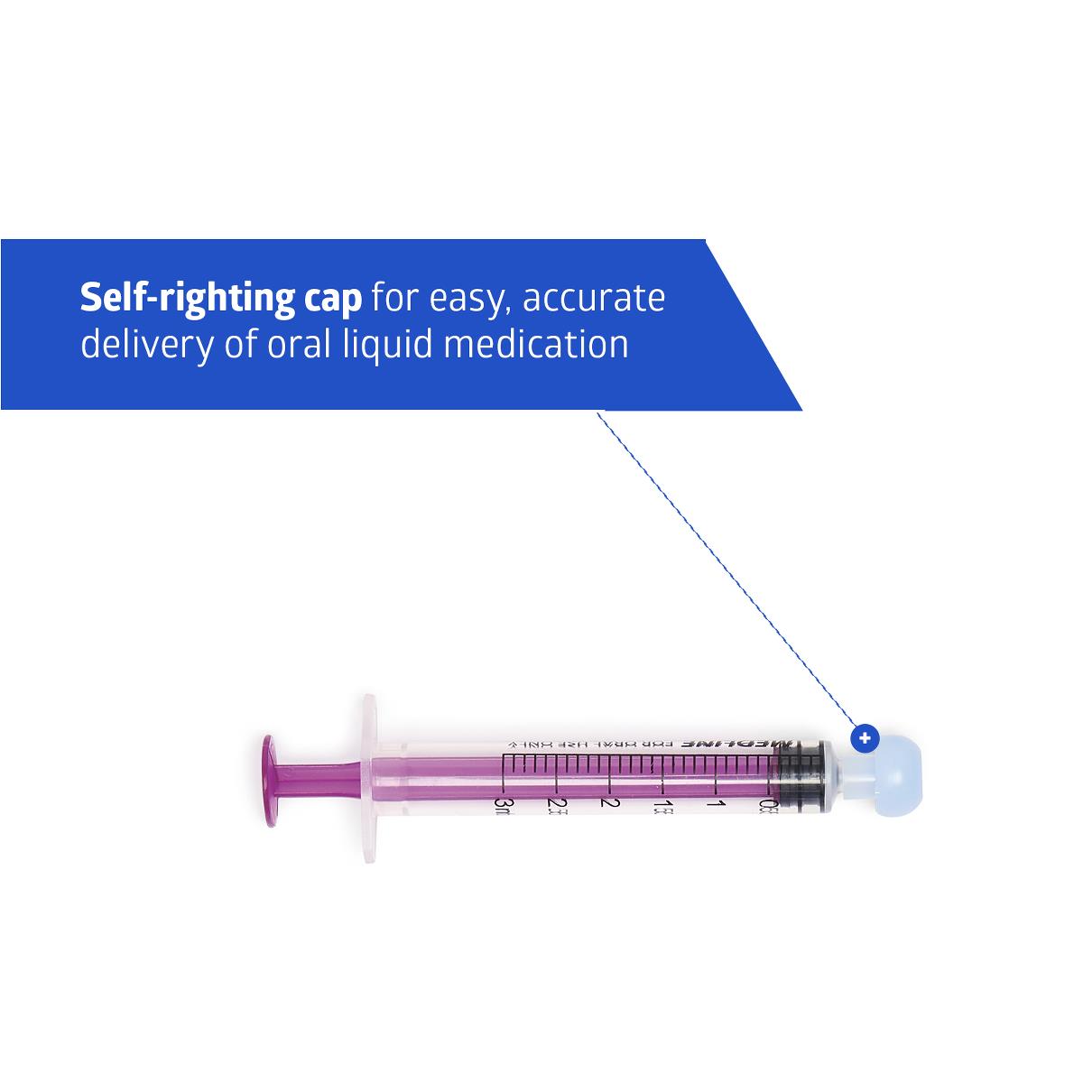 Medline Sterile Clear Oral Syringes | Medline