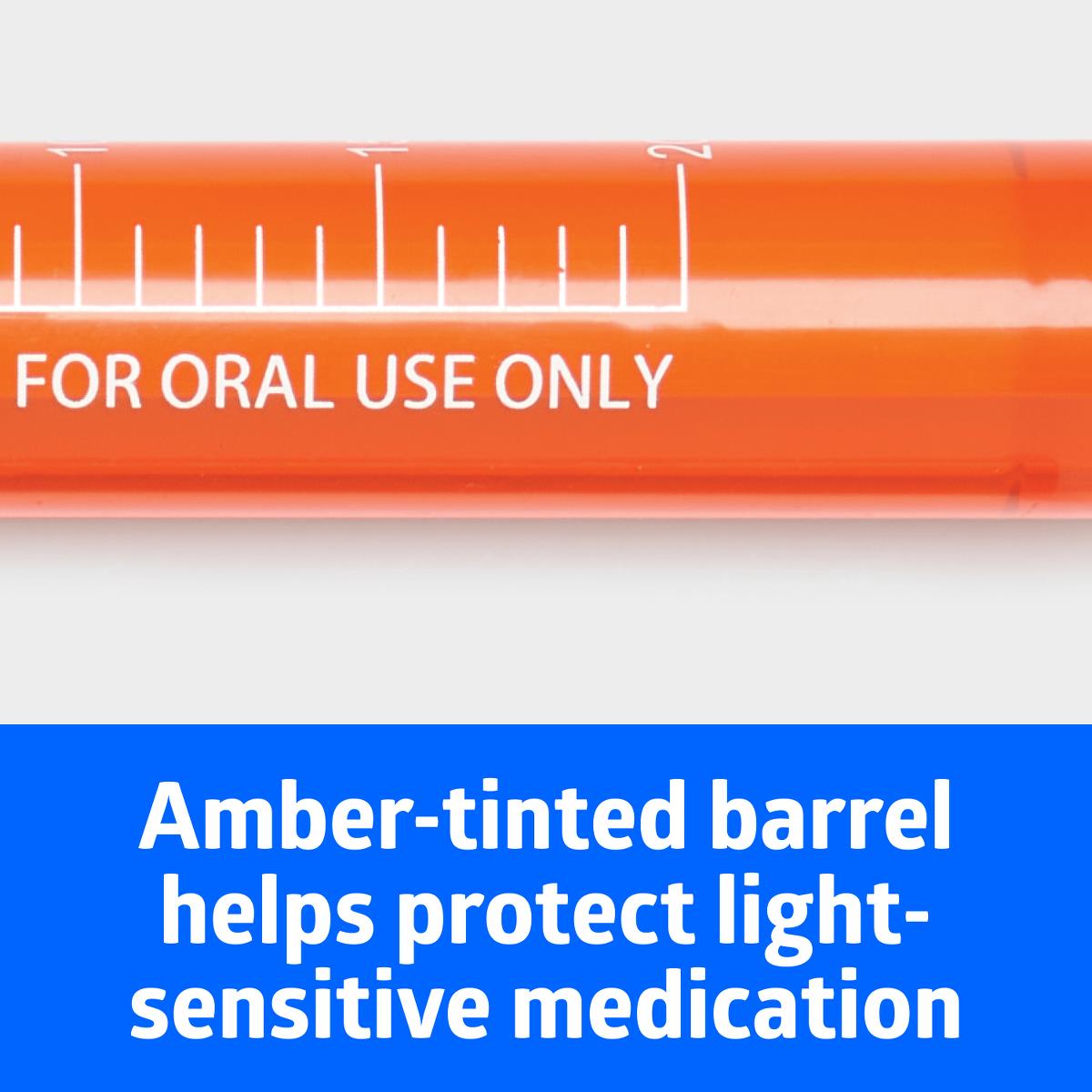 Medline Amber Oral Syringes | Medline
