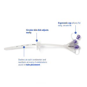 Medline 3-Port ENFit Gastrostomy Tubes | Medline Industries, Inc.