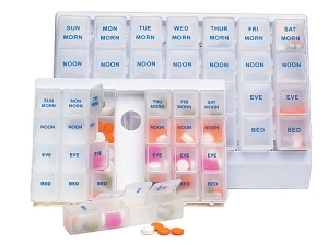 Seven Day Deluxe Pill Boxes | Medline Industries, Inc.