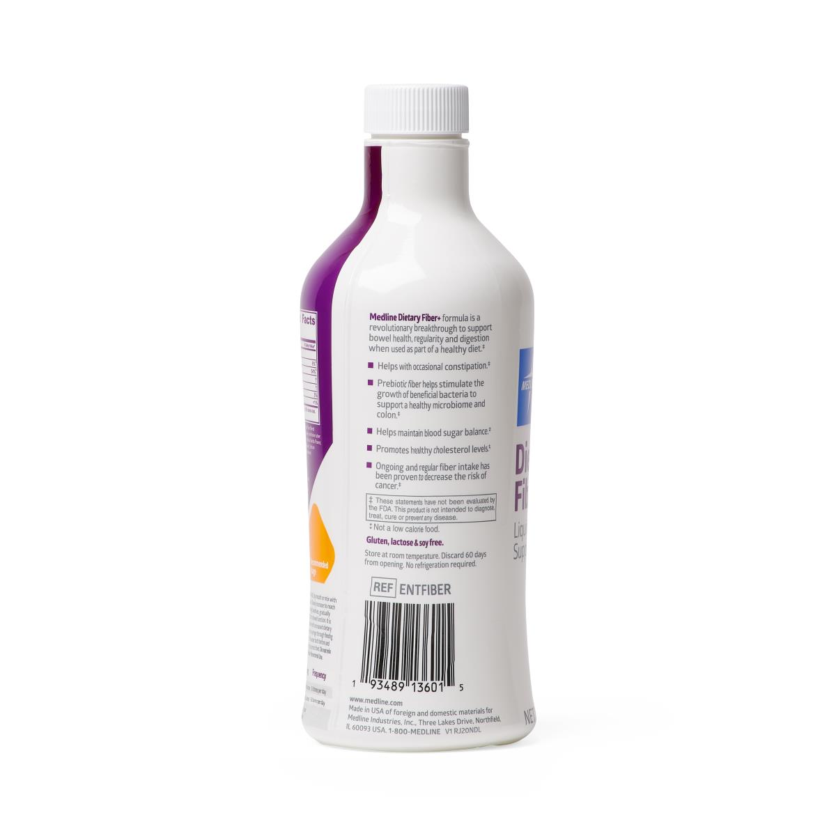 Medline Dietary Fiber+ Liquid Supplement | Medline