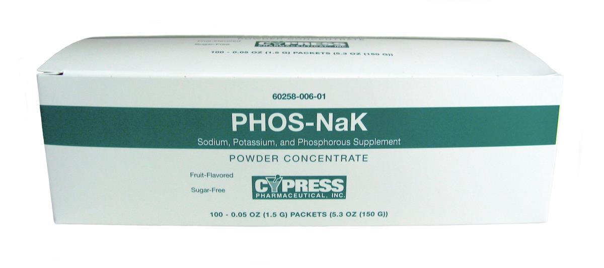 PHOS-NaK Sodium Potassium Phosphorous Powder Supplement | Medline