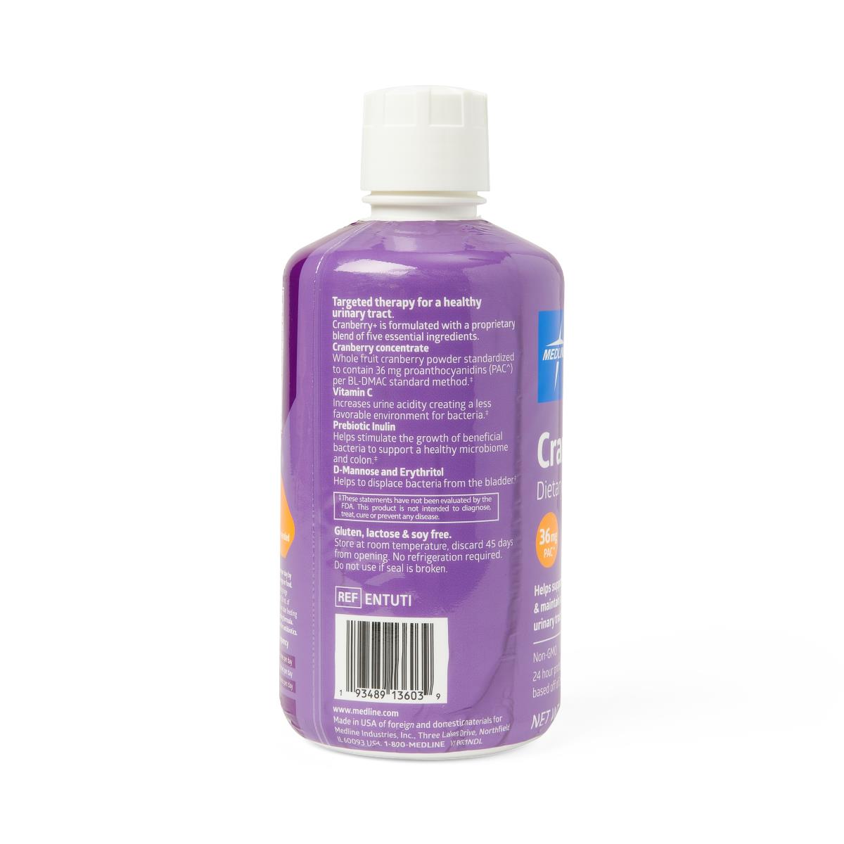 Medline Cranberry+ Liquid Urinary Tract Dietary Supplement | Medline