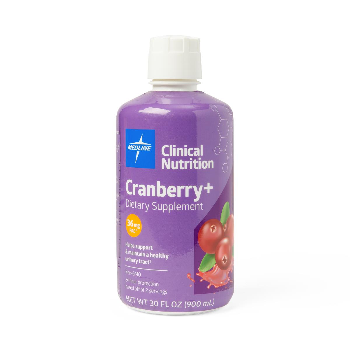 Medline Cranberry+ Liquid Urinary Tract Dietary Supplement | Medline