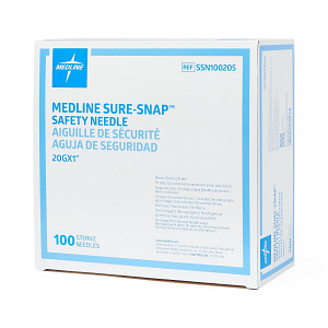 Sure-Snap Hypodermic Safety Needles | Medline Industries, Inc.