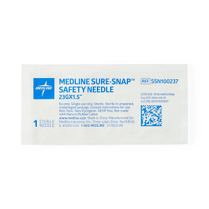 Sure-Snap Hypodermic Safety Needles | Medline Industries, Inc.