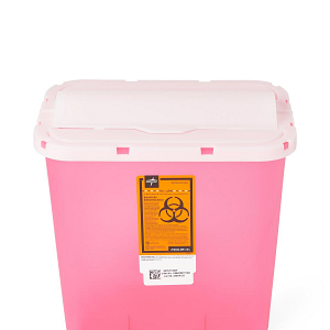 Medline Biohazard Patient Room Sharps Disposal Containers | Medline