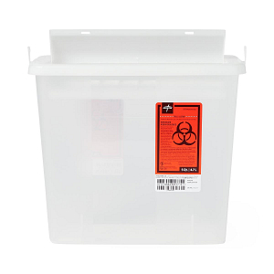 Medline Biohazard Patient Room Sharps Disposal Containers | Medline ...