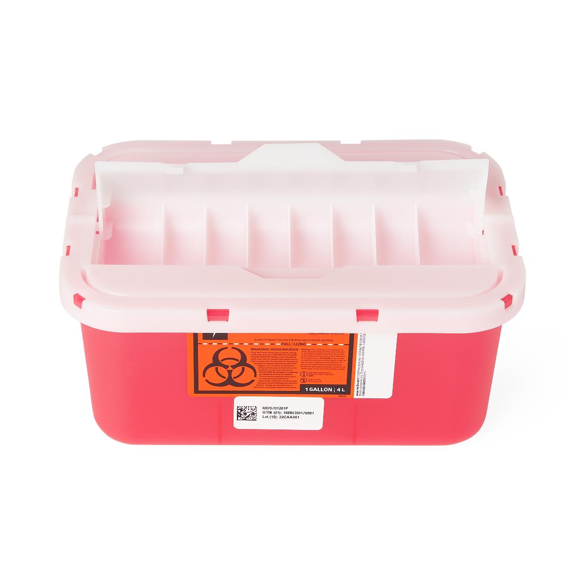Medline Biohazard Patient Room Sharps Disposal Containers | Medline