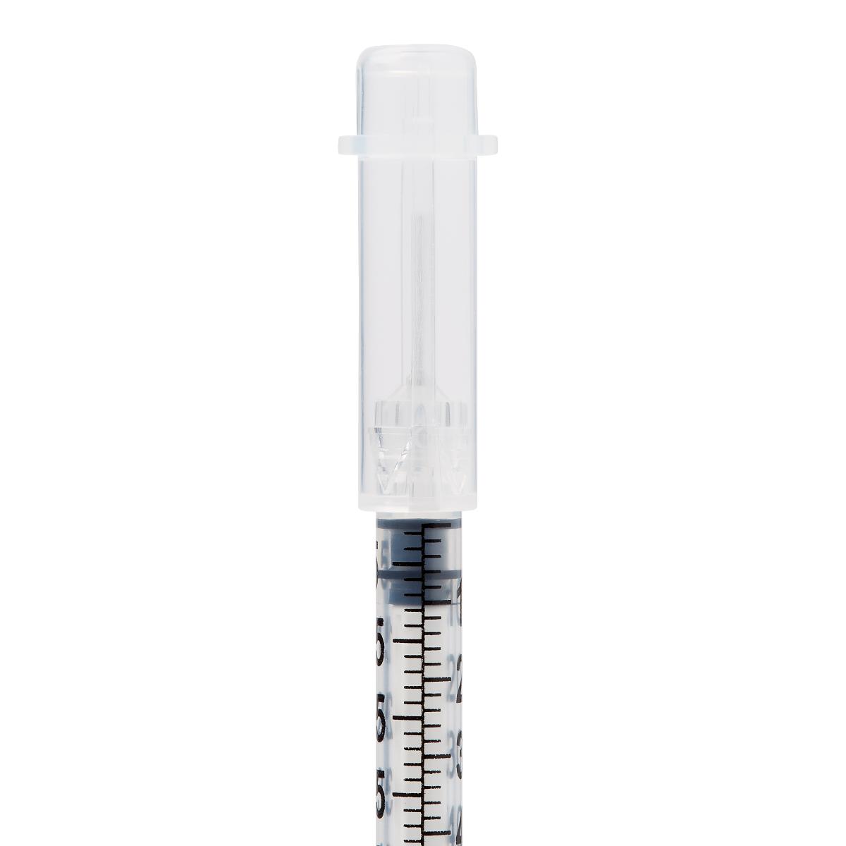 Medline Safety Insulin Syringes with Needle and Shield | Medline
