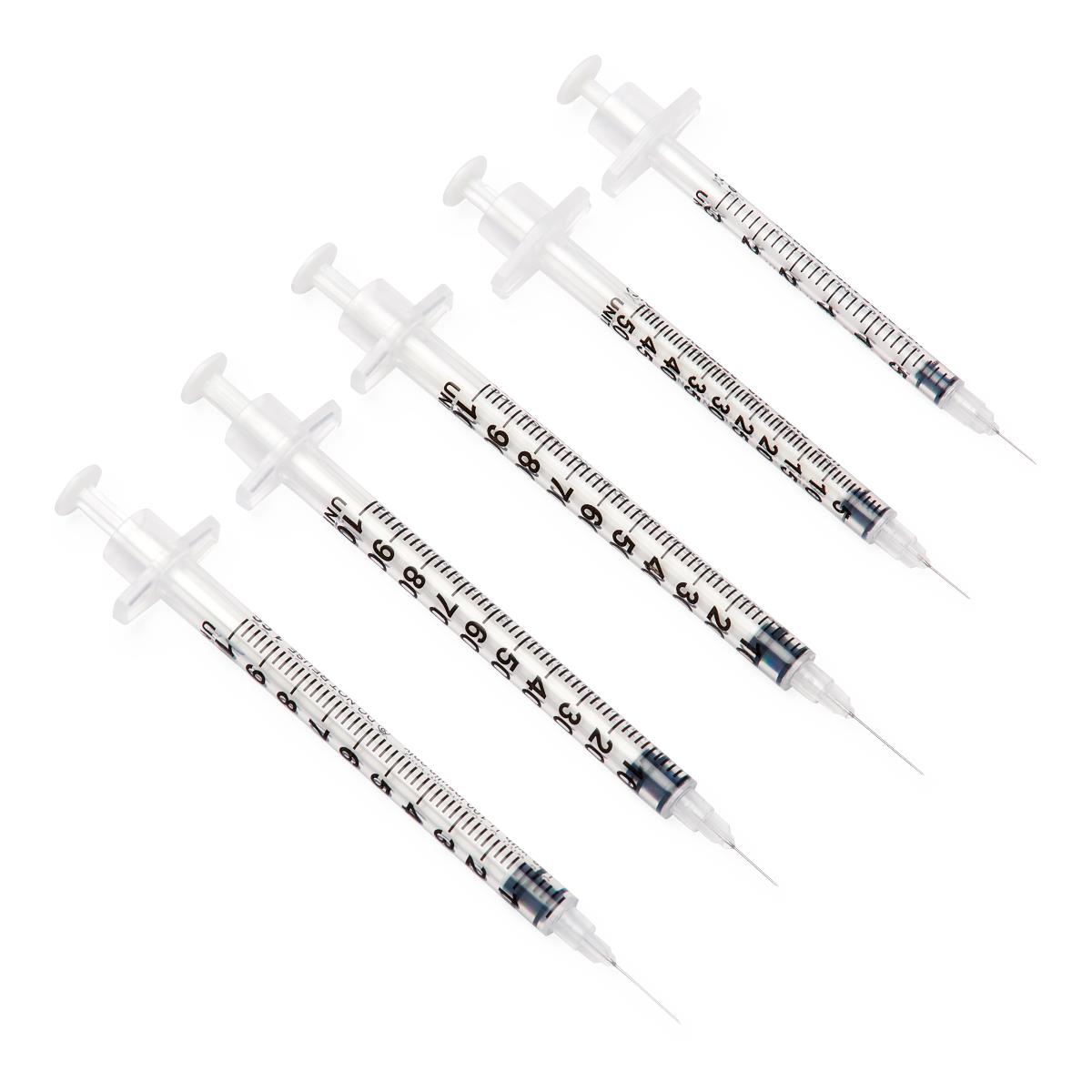 Medline Standard Insulin Syringes with Fixed Needle | Medline