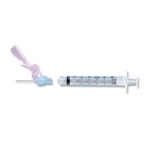 BD Syringe with Luer-Lok Tip and Eclipse Detachable Needle | Medline