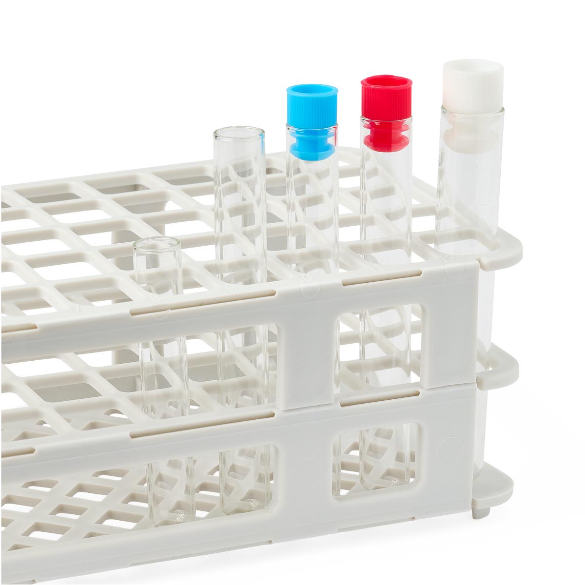 Medline Polyethylene Flange-Style Test Tube Caps | Medline
