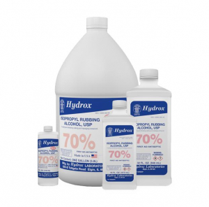 Hydrox Laboratories 70% Isopropyl Rubbing Alcohol | Medline Industries ...