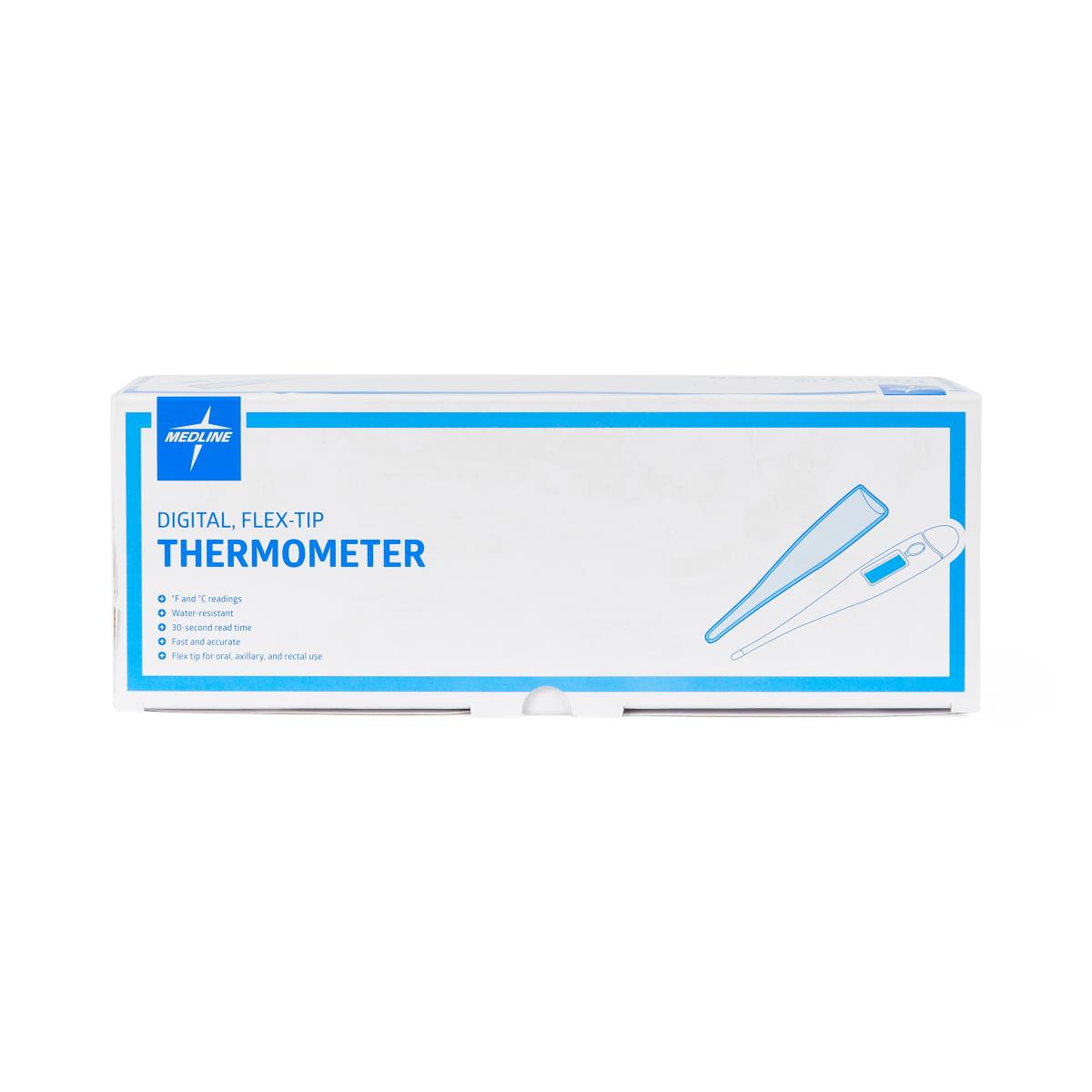 Medline 30-Second Flex-Tip Oral Digital Stick Thermometers | Medline