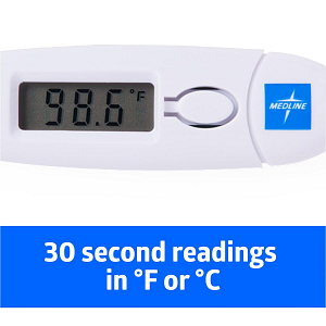Medline 30-Second Oral Digital Stick Thermometers | Medline