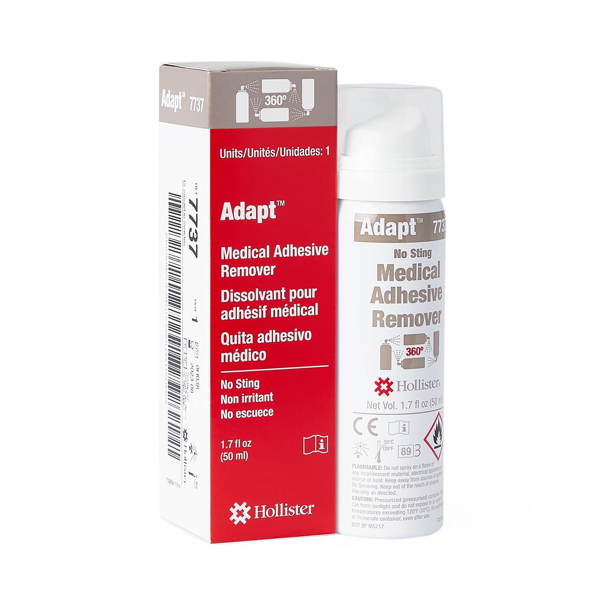 Adapt No-Sting Ostomy Adhesive Remover Spray | Medline