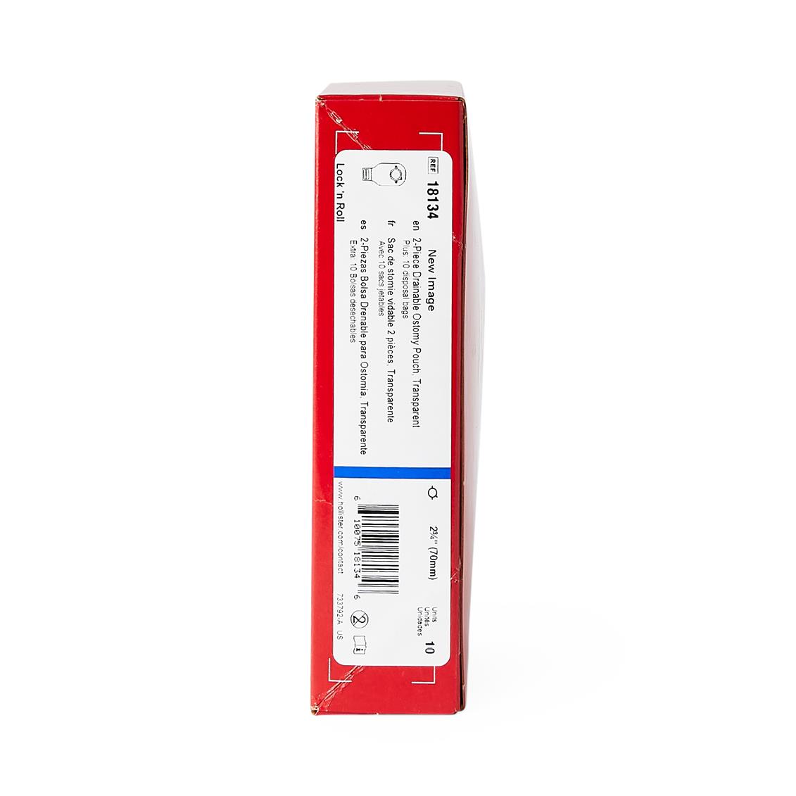 New Image 2-Piece Drainable Pouches with Lock 'n Roll | Medline