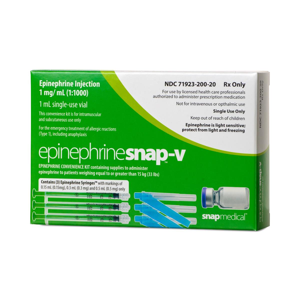 Snap Medical Epinephrine Convenience Kits | Medline