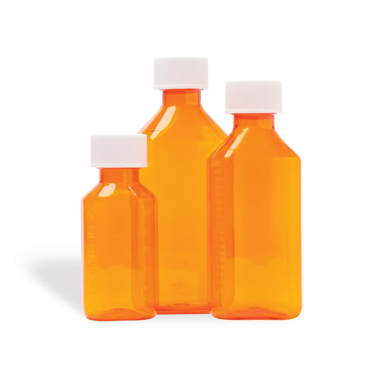 Medline Amber Oval Bottles | Medline