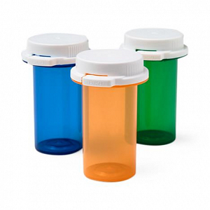 ECO Vials Prescription Pharmacy Vial with Cap | Medline