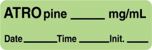 Centurion Atropine Labels | Medline Industries, Inc.