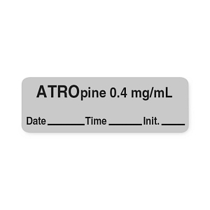 Centurion Atropine Labels | Medline Industries, Inc.
