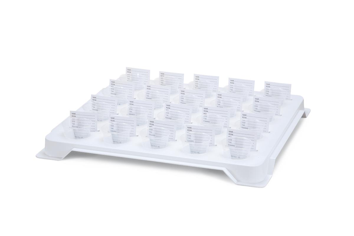 Health Care Logistics Plastic Medication Cup/Card Tray | Medline