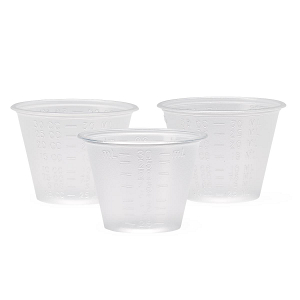 Medline Nonsterile Graduated Plastic Medicine Cups | Medline