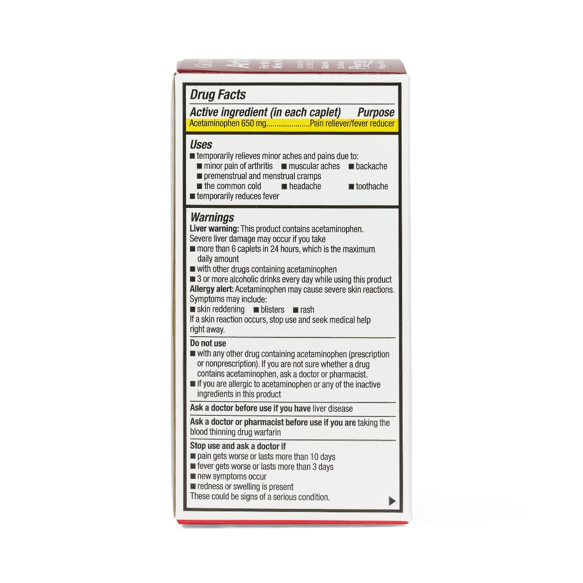Acetaminophen Extended-Release Caplets/Tablets | Medline
