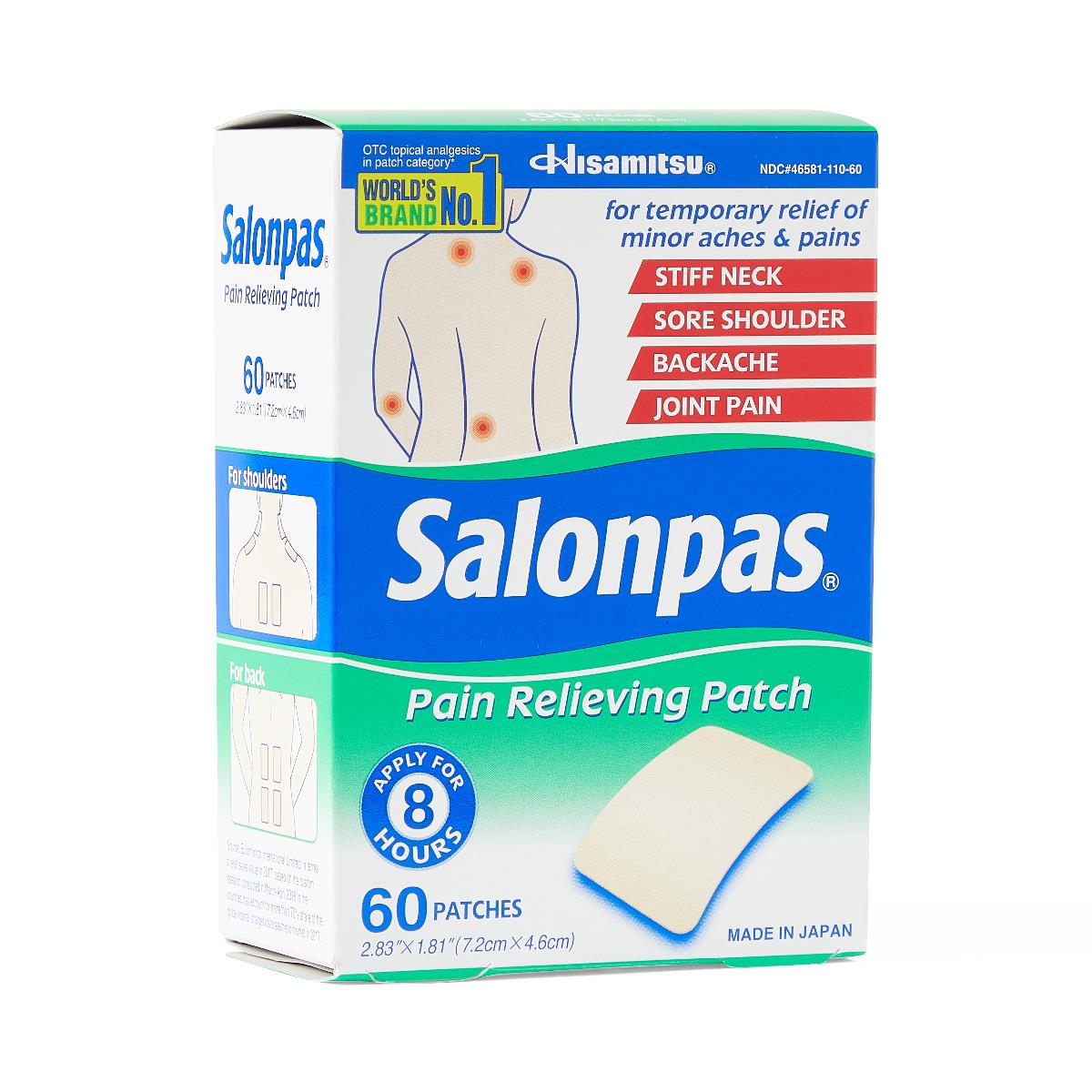 Salonpas Pain Relieving Patches | Medline