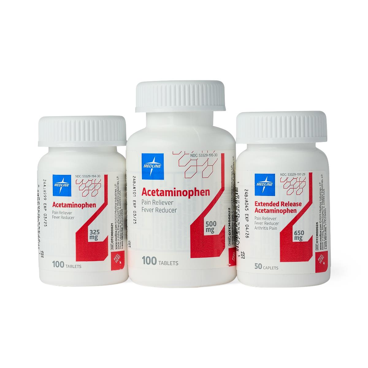 Acetaminophen Tablets/Caplets | Medline