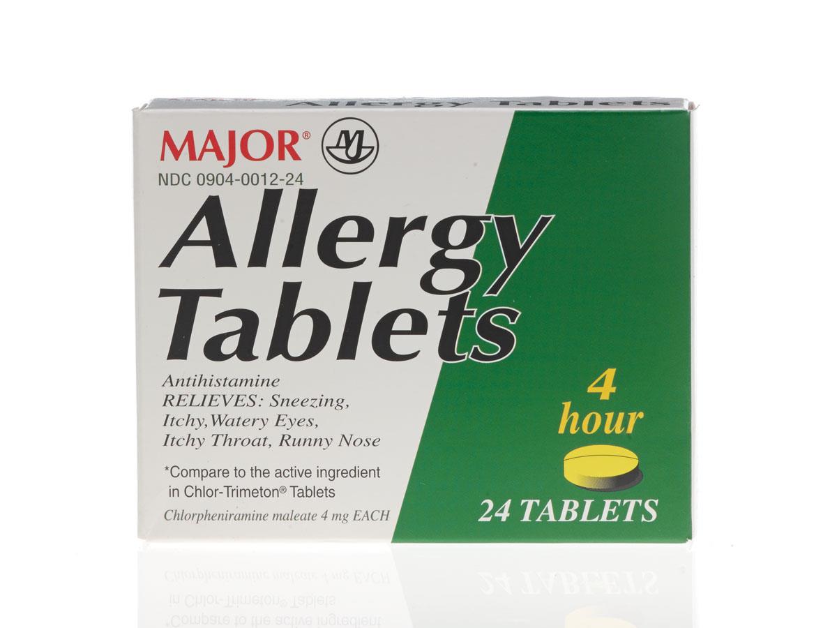 Chlorpheniramine Maleate Allergy Tablets | Medline