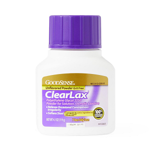 GoodSense ClearLax Polyethylene Glycol Laxative Powder | Medline