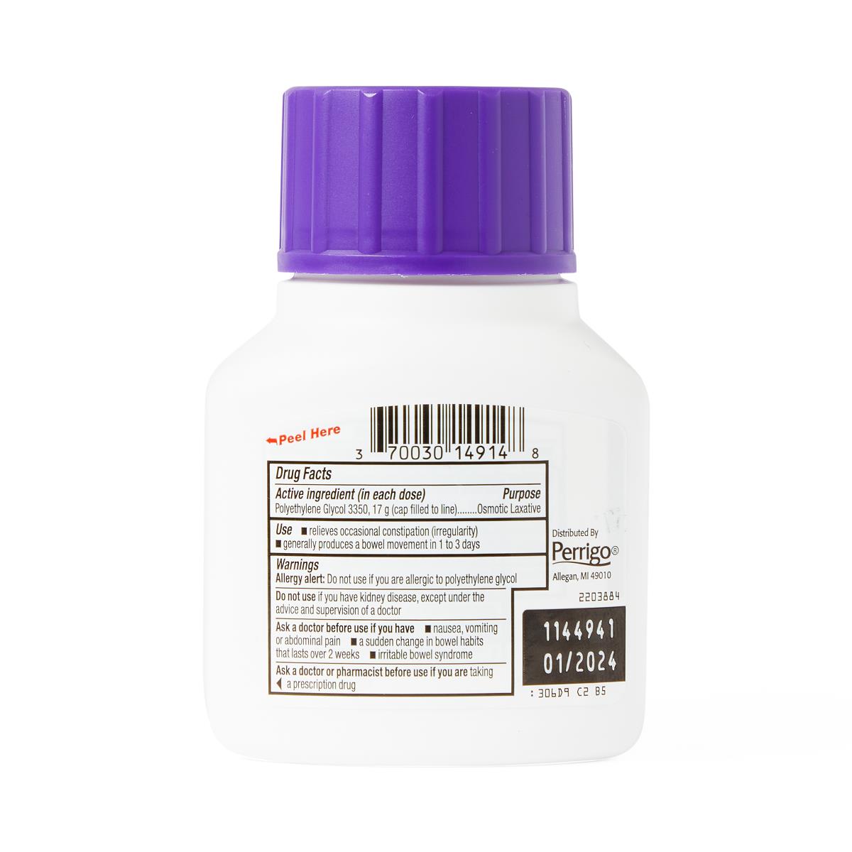 GoodSense ClearLax Polyethylene Glycol Laxative Powder | Medline