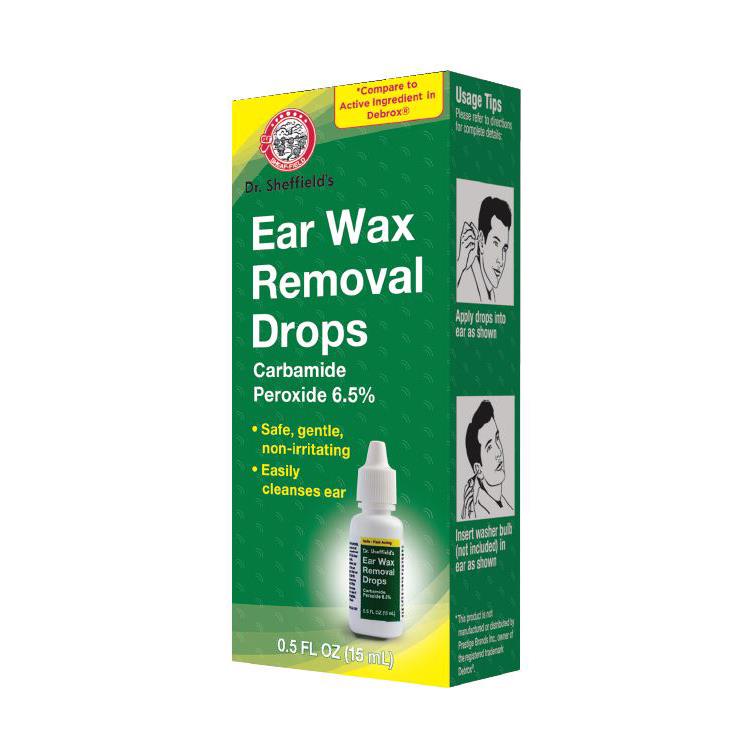 Carbamide Peroxide Ear Wax Removal Drops | Medline