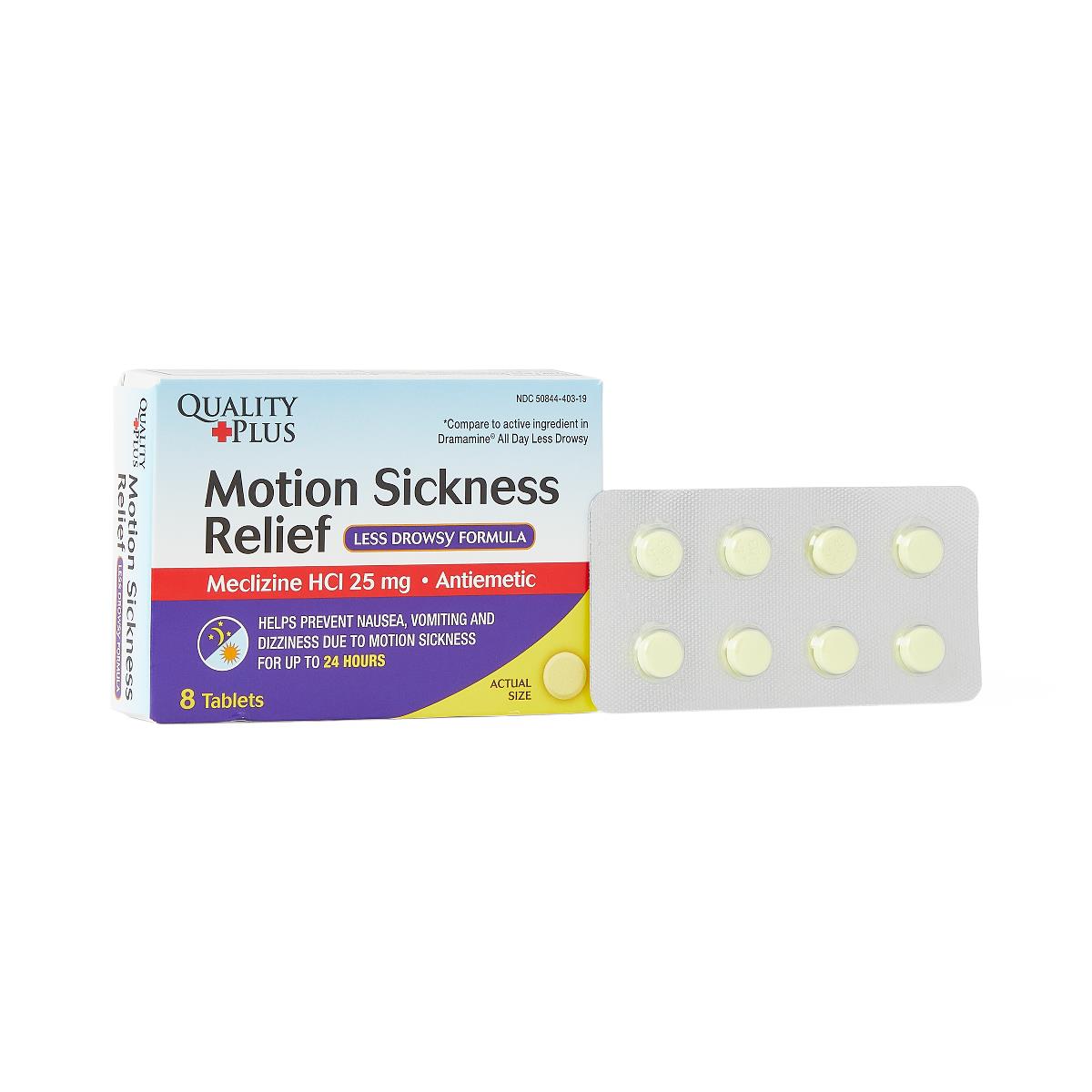 Meclizine Anti-Nausea Tablets | Medline
