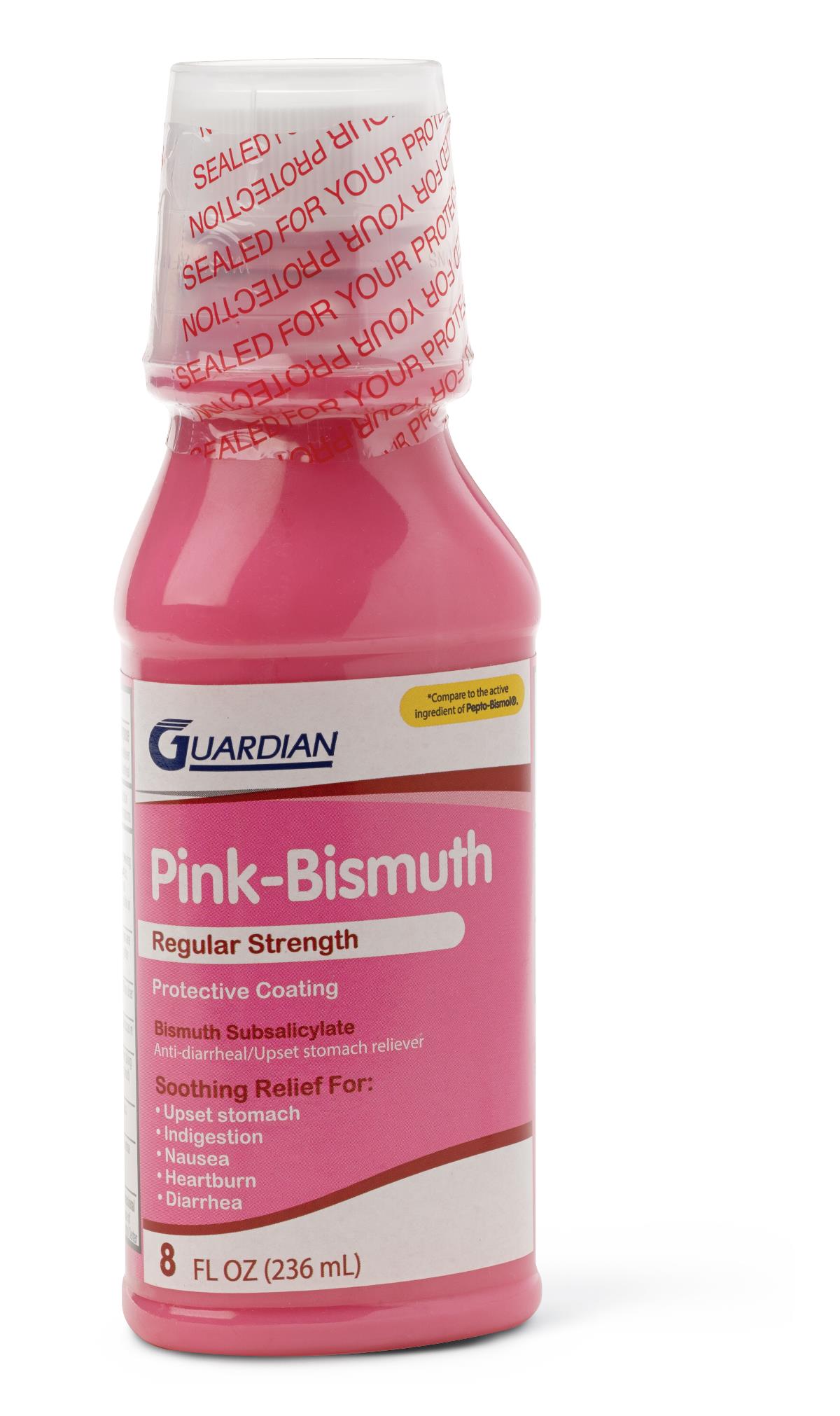 Guardian Pink-Bismuth Bismuth Subsalicylate Medicine | Medline
