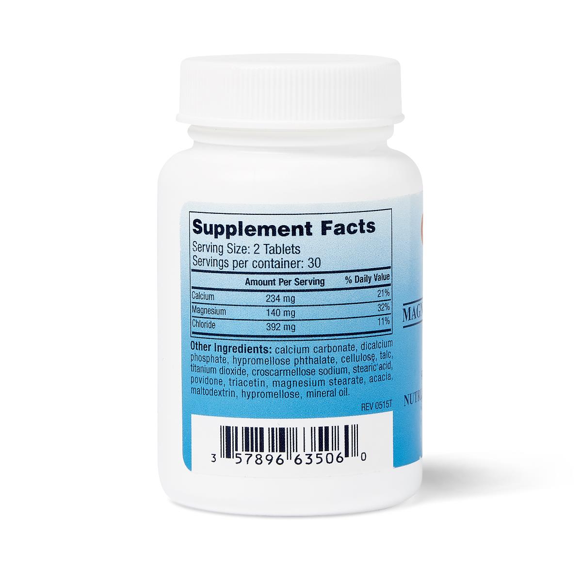 Magnesium Chloride Delay Tablets with Calcium | Medline