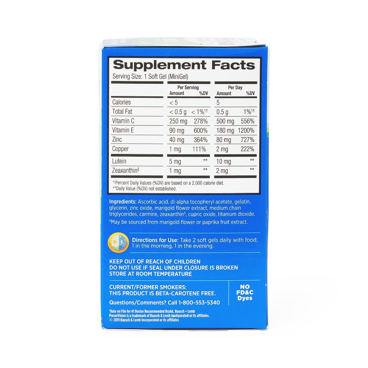 PreserVision Eye Vitamin and Mineral Supplement | Medline