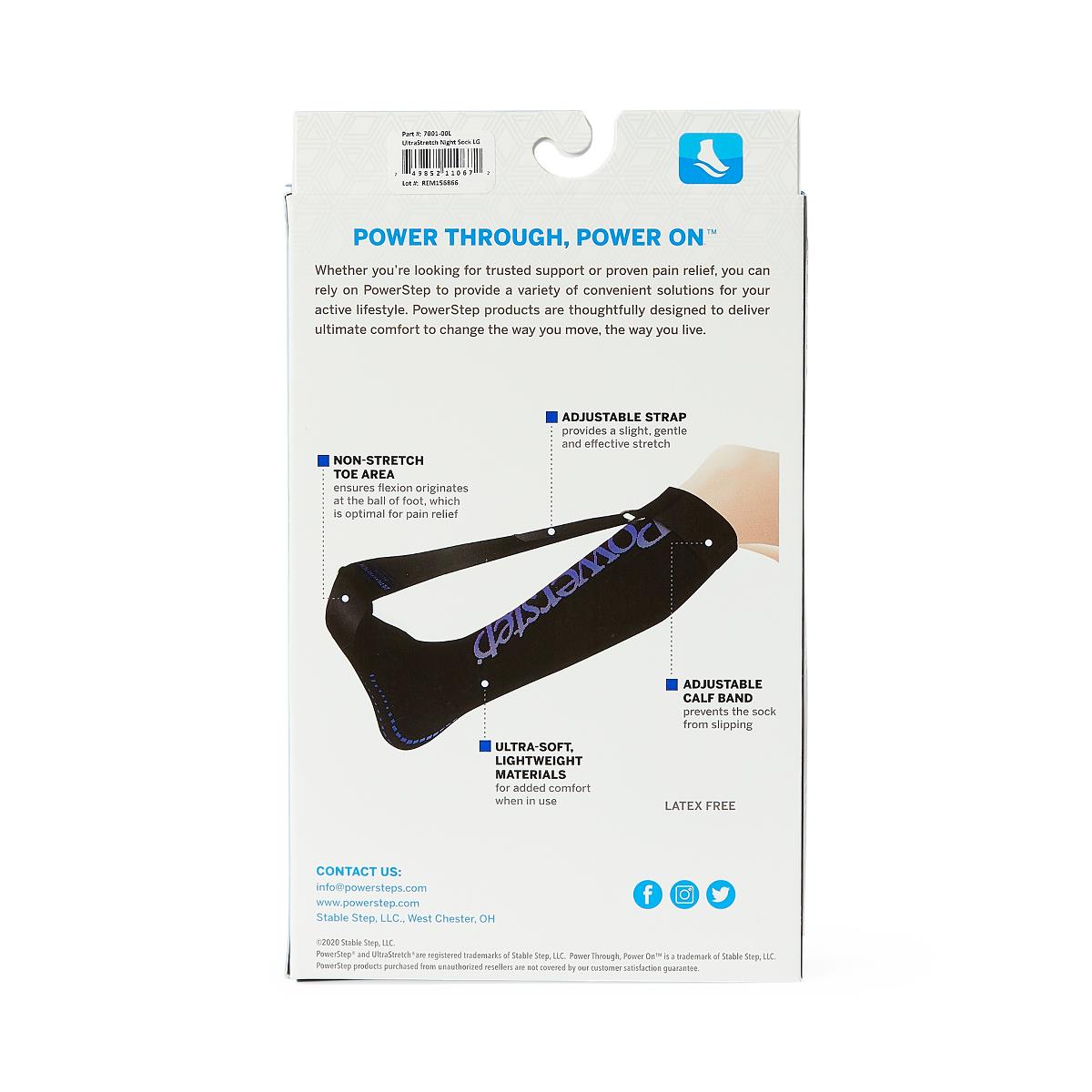 UltraStretch Night Socks | Medline