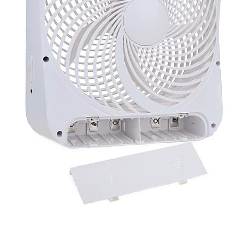 Treva 10" Fin Fan 2-Speed Portable Fan with Adapter | Medline