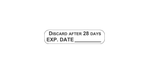 Multi-Dose Vial Labels with Expiration Date | Medline Industries, Inc.