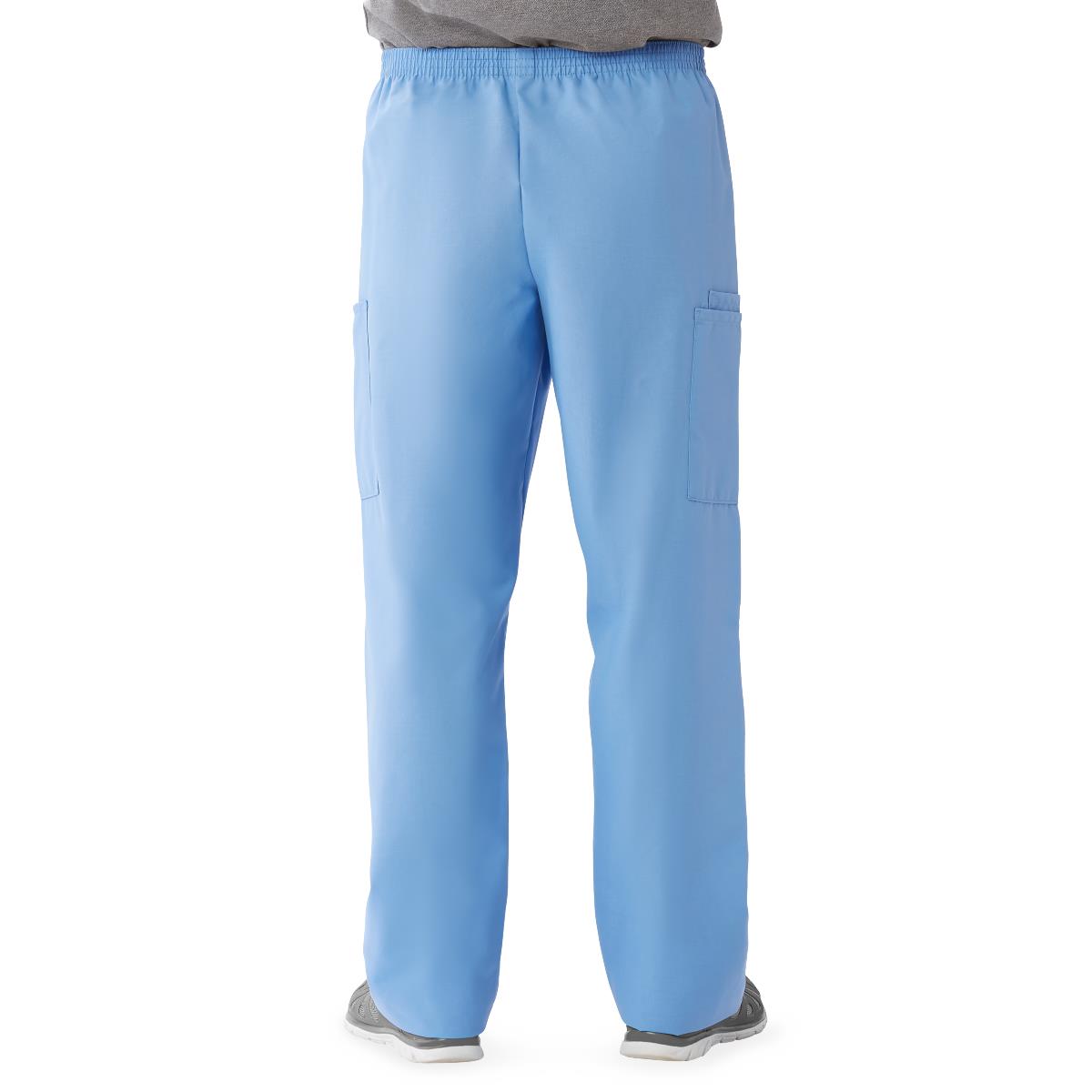 AngelStat Unisex Cargo Scrub Pants with Elastic Waist | Medline